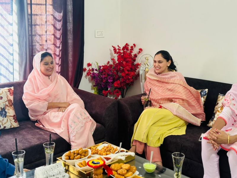 CM Mann's Wife & Sister Extends Warm Wishes to MLA Amolak Singh on the Birth of His Daughter