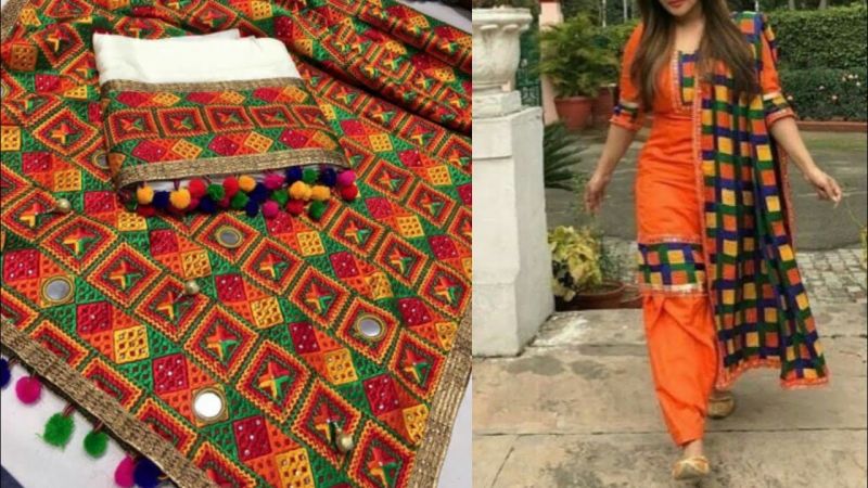 Punjabi Phulkari Design