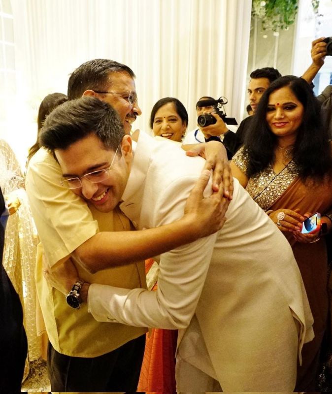 Inside Glimpses of Raghav Chadha & Parineeti Chopra's Engagement Ceremony